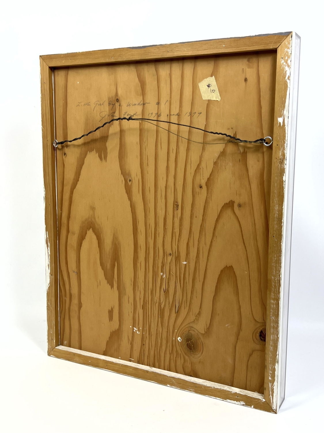 John Ford | JOHN FORD 1976 String Art Portrait. Little Girl by a Window ...