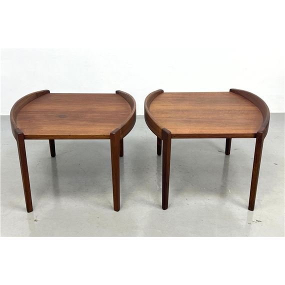 Jens Risom | Barrel side tables | MutualArt