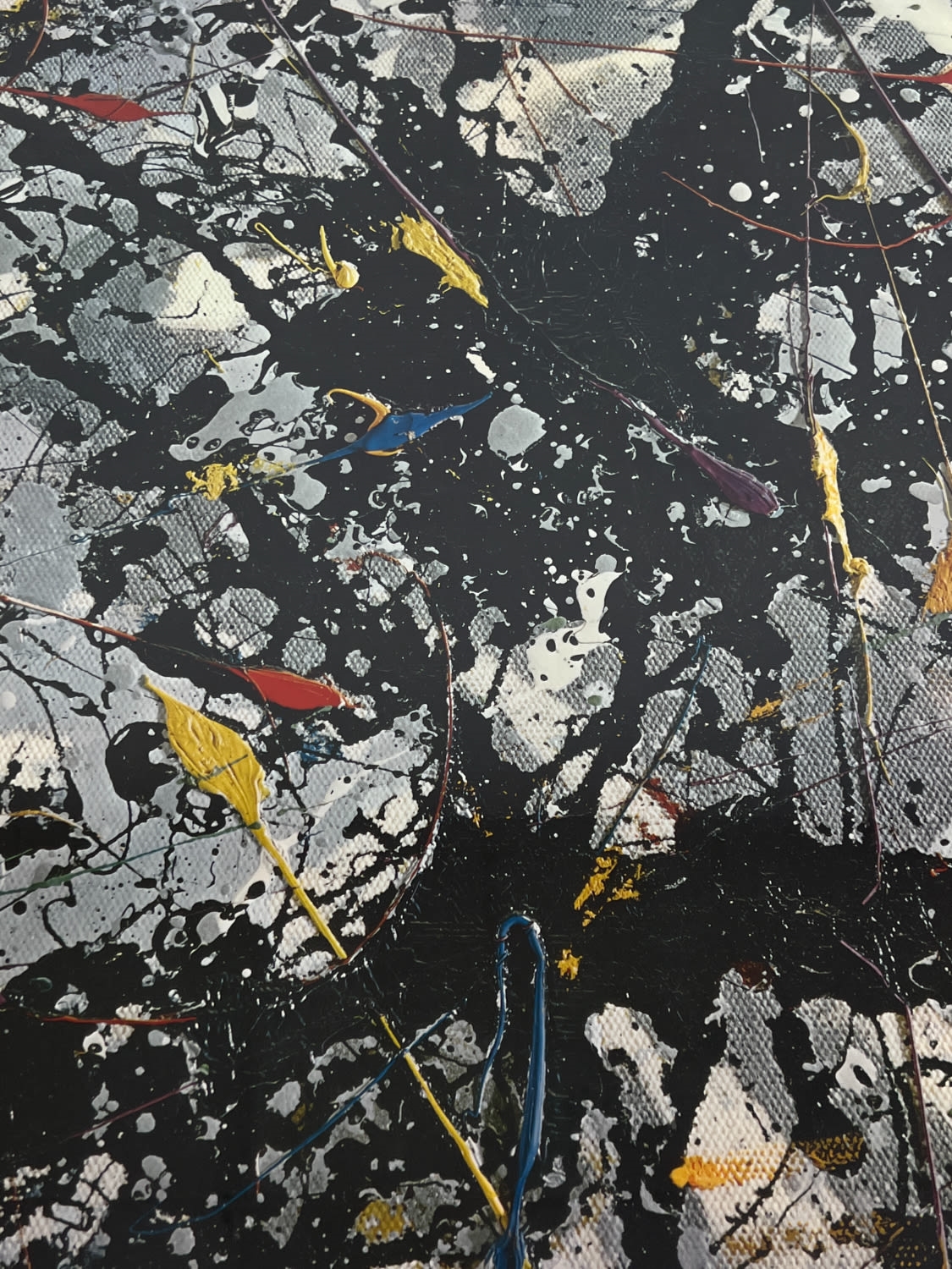 Jackson Pollock | JACKSON POLLOCK Original exhibition poster 1967. The Museum of Modern (1967 ...