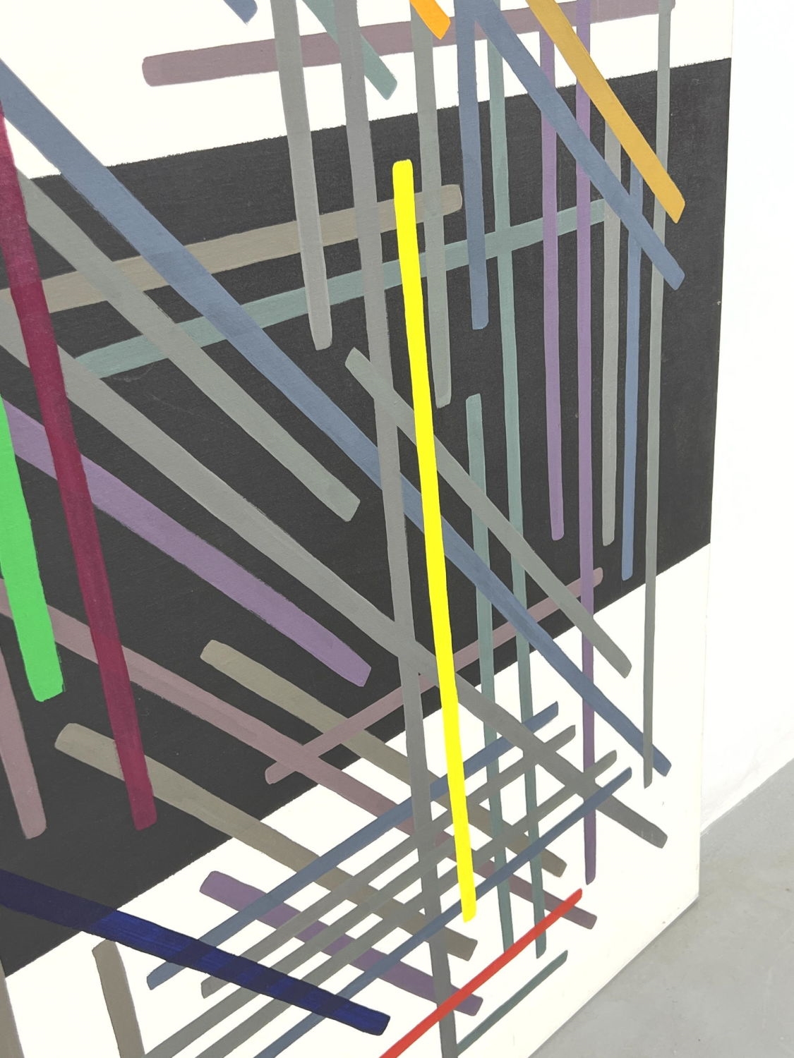 Allen Edward Kubach | ALLEN KUBACH Modernist Painting on Canvas ...