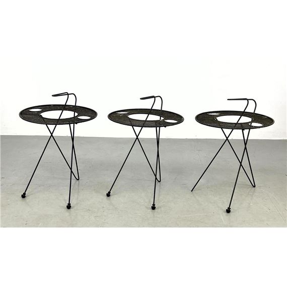 Sol Bloom | Atomic Side Tables | MutualArt