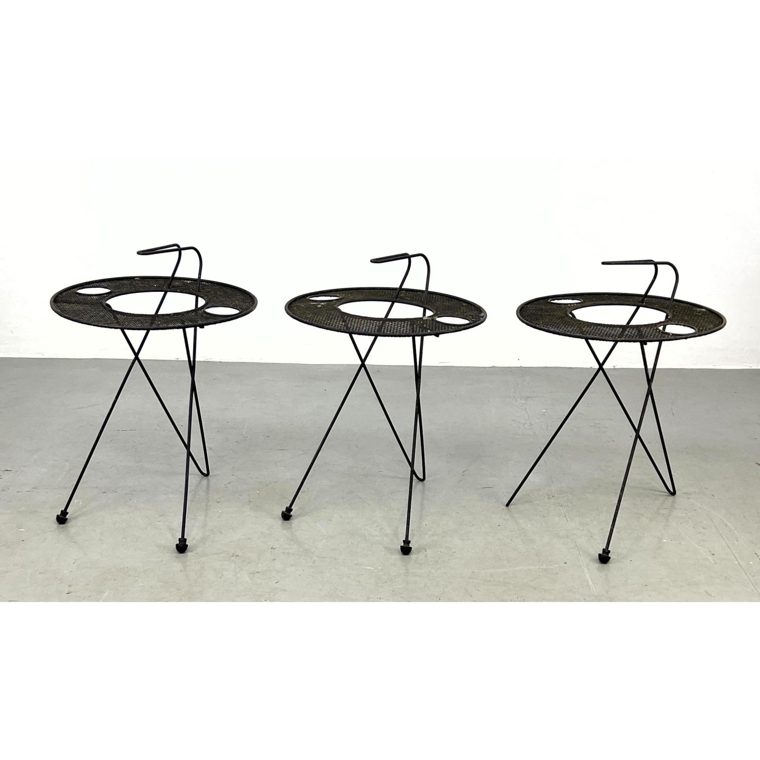 Sol Bloom | Atomic Side Tables | MutualArt