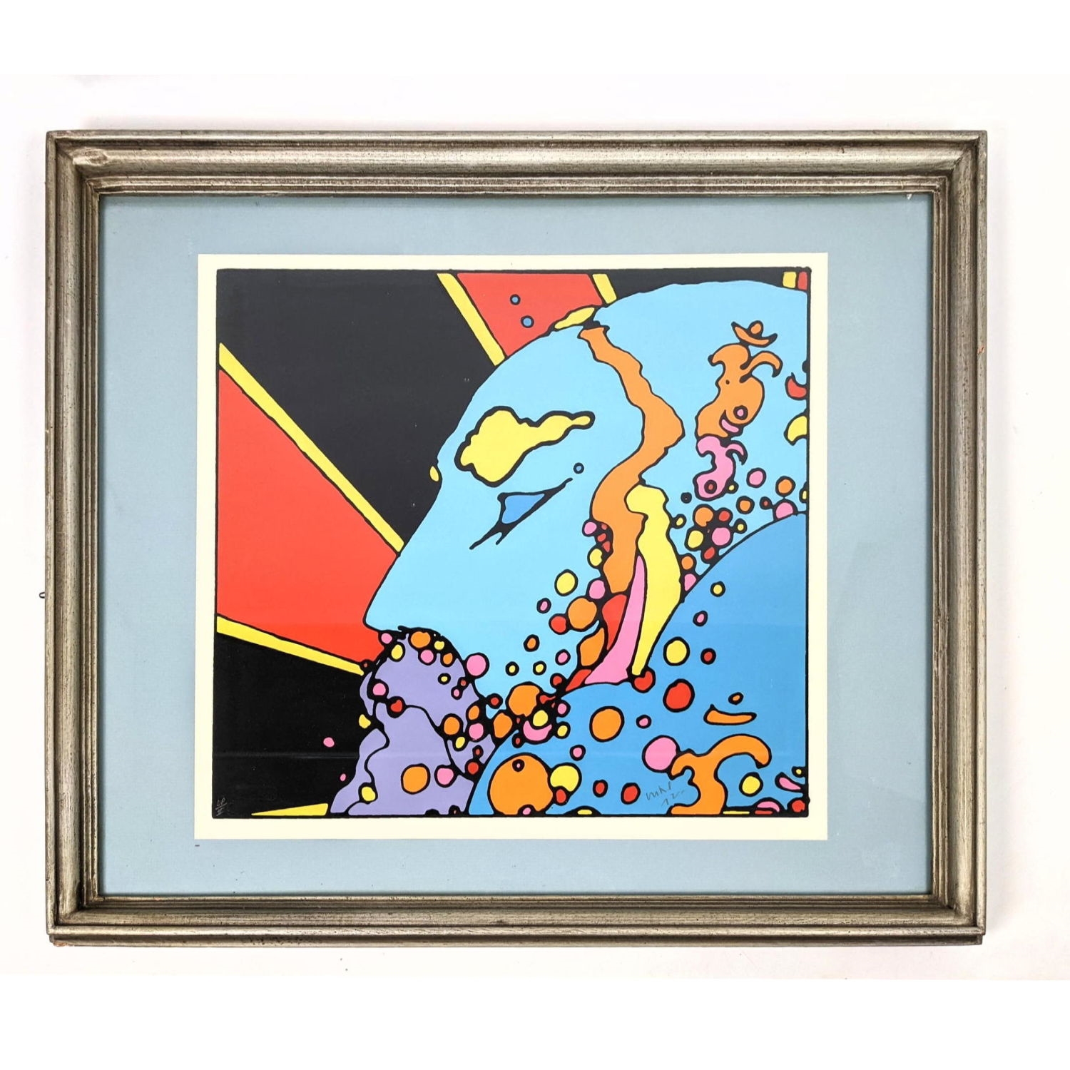 Peter Max | PETER MAX 72 Signed Lithograph Print. Letter numbered ...