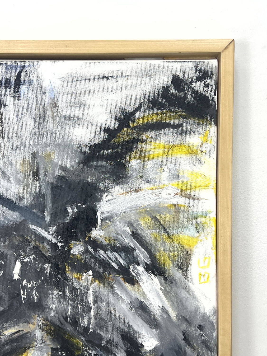 Geraldine Grossman | GERALDINE GROSSMAN abstract acrylic painting on ...
