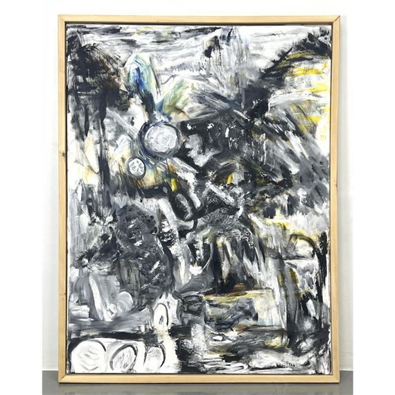 Geraldine Grossman | GERALDINE GROSSMAN abstract acrylic painting on ...