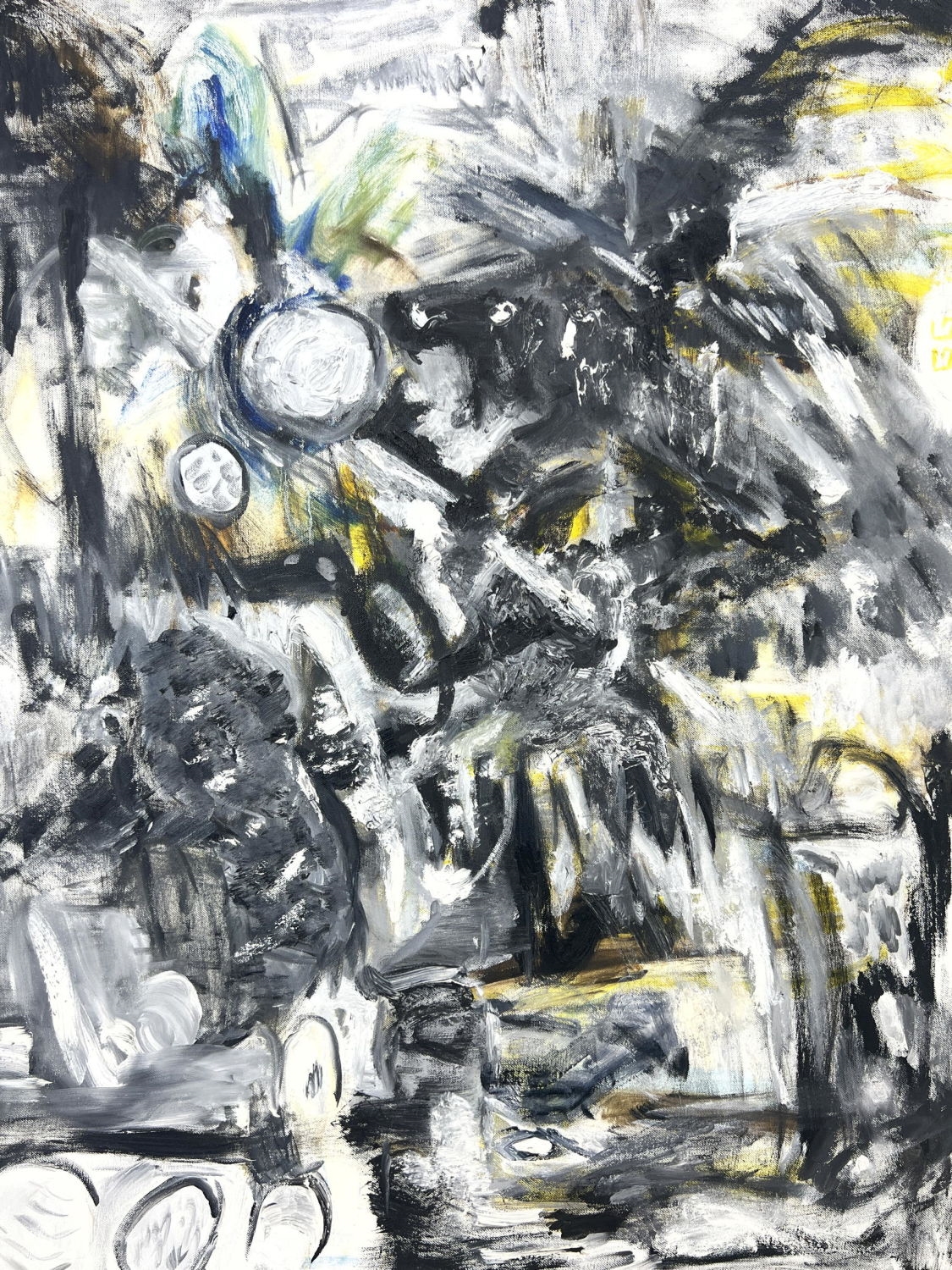 Geraldine Grossman | GERALDINE GROSSMAN abstract acrylic painting on ...