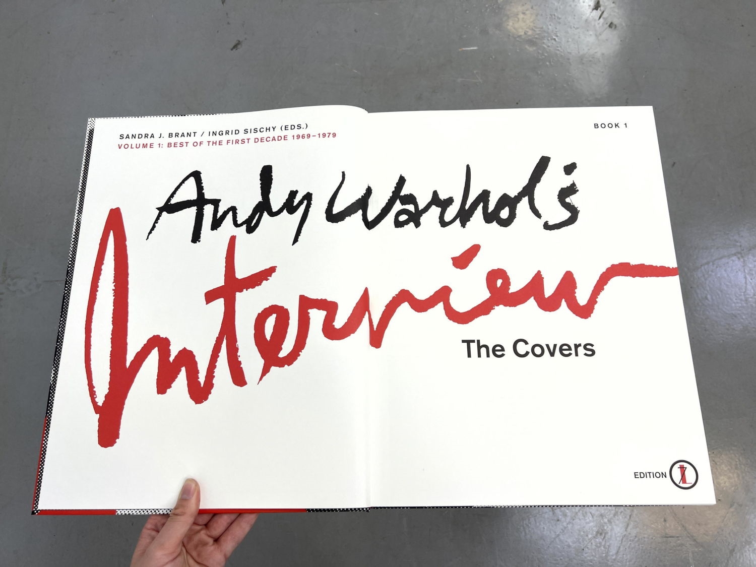 Andy Warhol | Interview Boxed set. Rolling Cart. | MutualArt