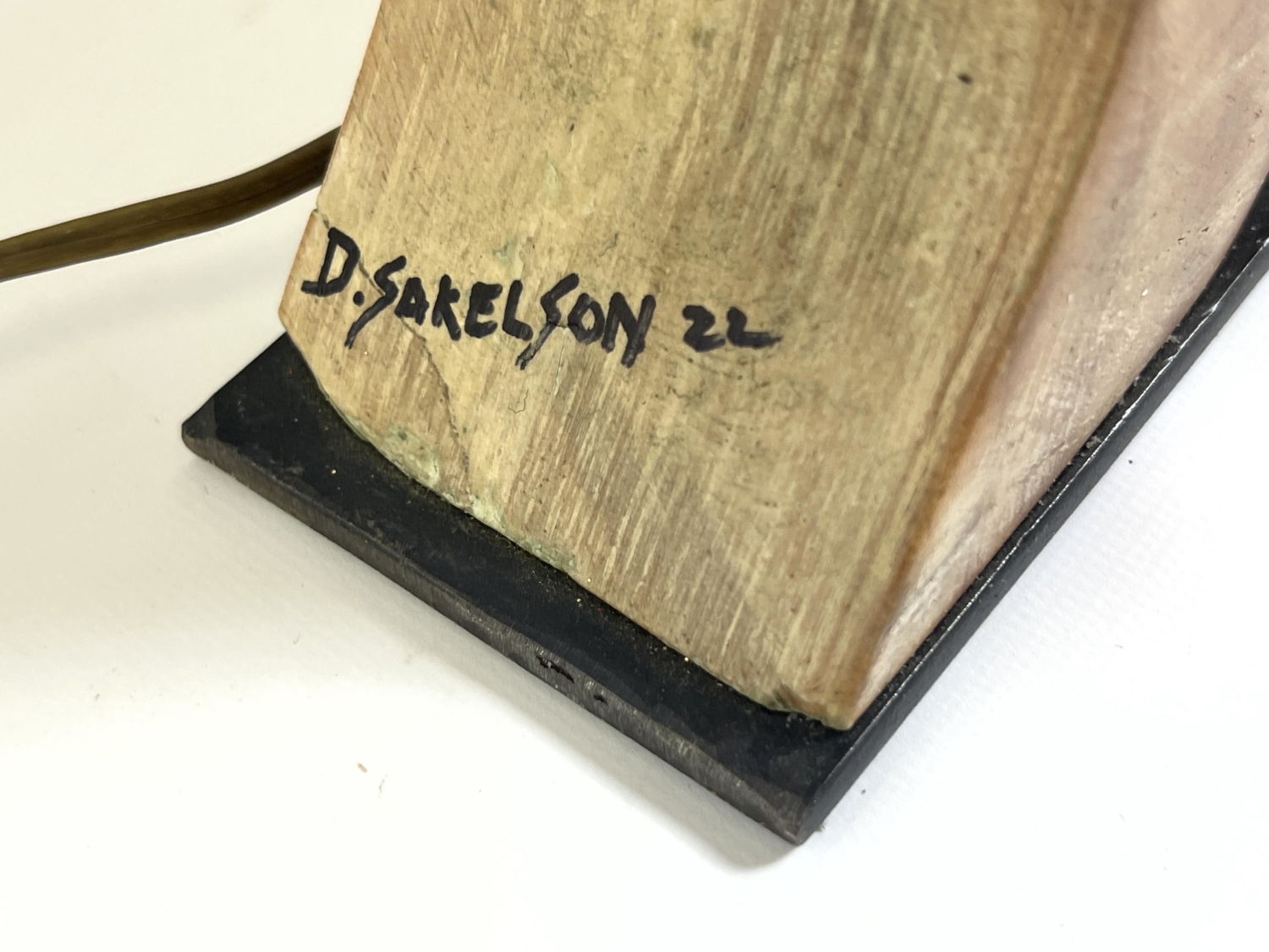 DENNIS SAKELSON | Found Object Modernist clock | MutualArt