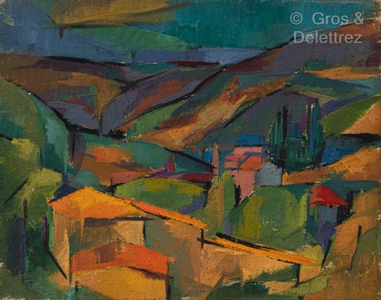 Claude Vallet | Cubist landscapes of Provence | MutualArt