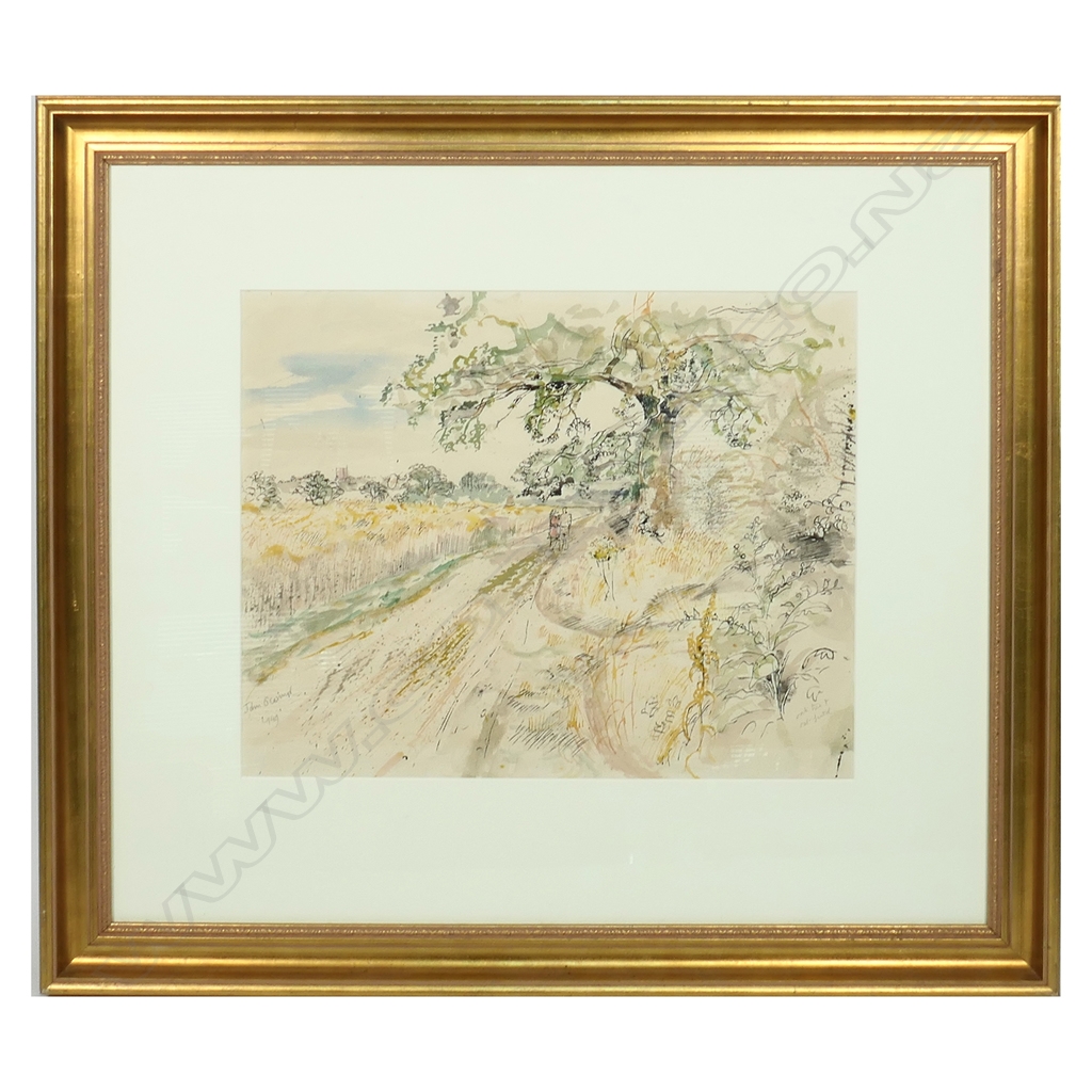 John Scorror O'Connor | Oak Tree & Oat Field | MutualArt