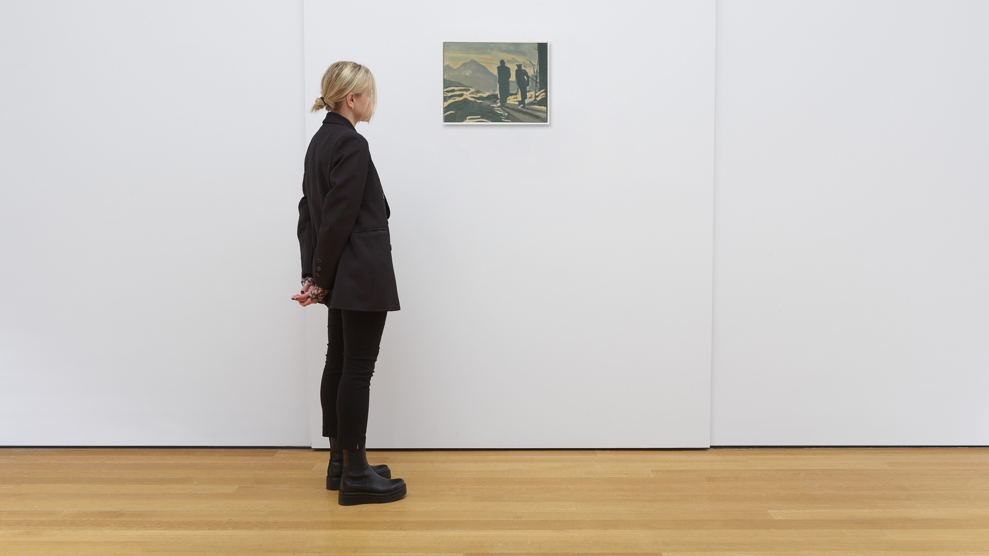 Luc Tuymans | De Wandeling (The Walk) (1991) | MutualArt