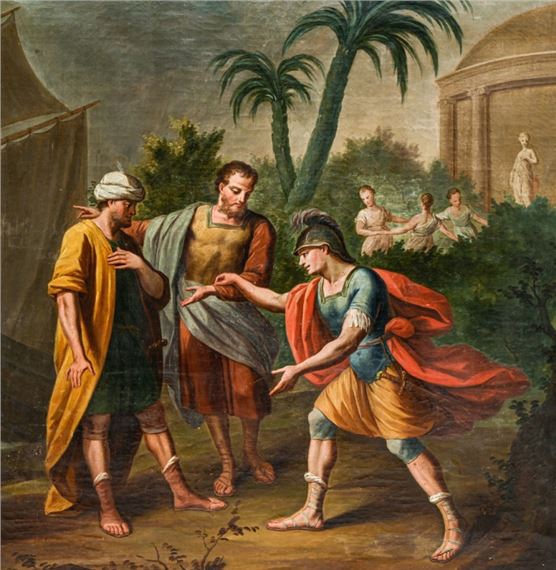 Joseph Delcloche Paul | Giving Mentor to Telemachus | MutualArt