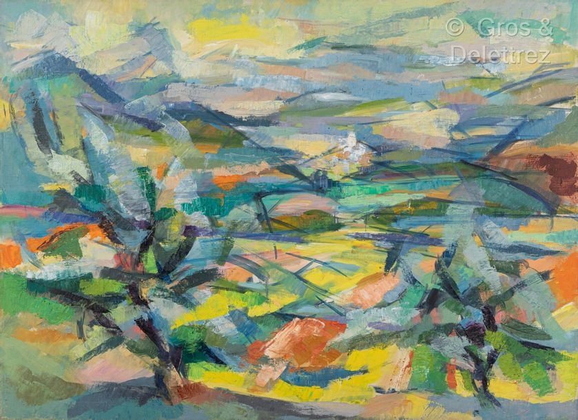 Claude Vallet | Landscape of the South | MutualArt