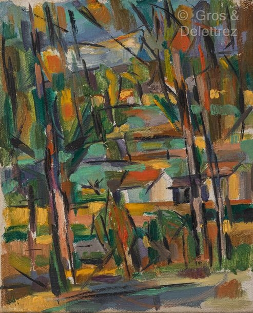 Claude Vallet | Cubist landscapes of Provence (55) | MutualArt