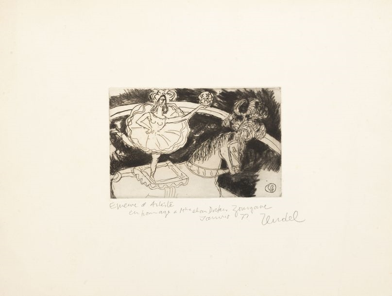 Gabriel Zendel | Circus act, 1948-77. | MutualArt
