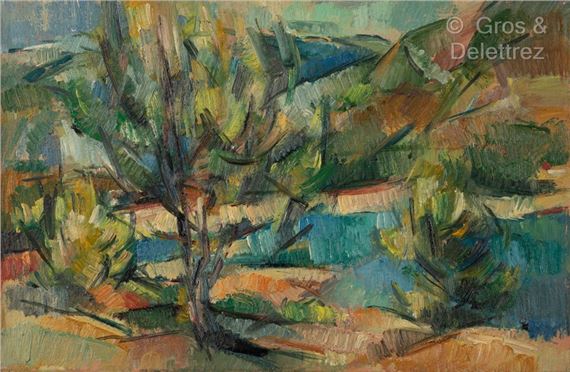 Claude Vallet | Cubist landscapes of Provence (54) | MutualArt
