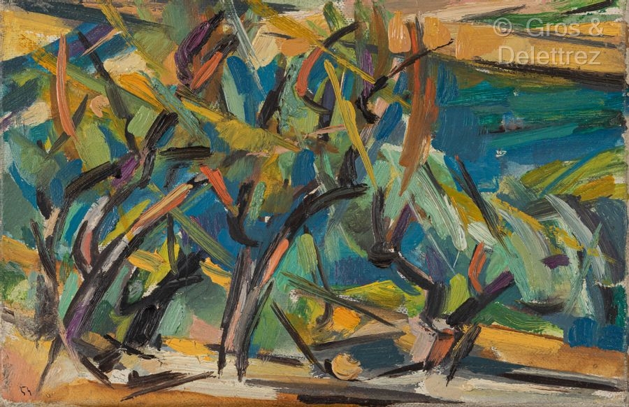 Claude Vallet | Cubist landscapes of Provence (54) | MutualArt