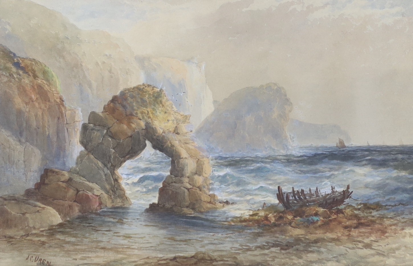 John Clarke Isaac Uren | three watercolours | MutualArt