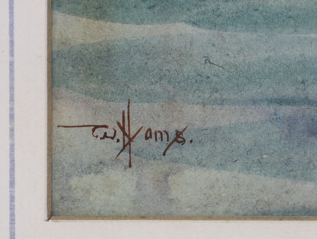 William Hyams | Shepherd and flock on a lane | MutualArt