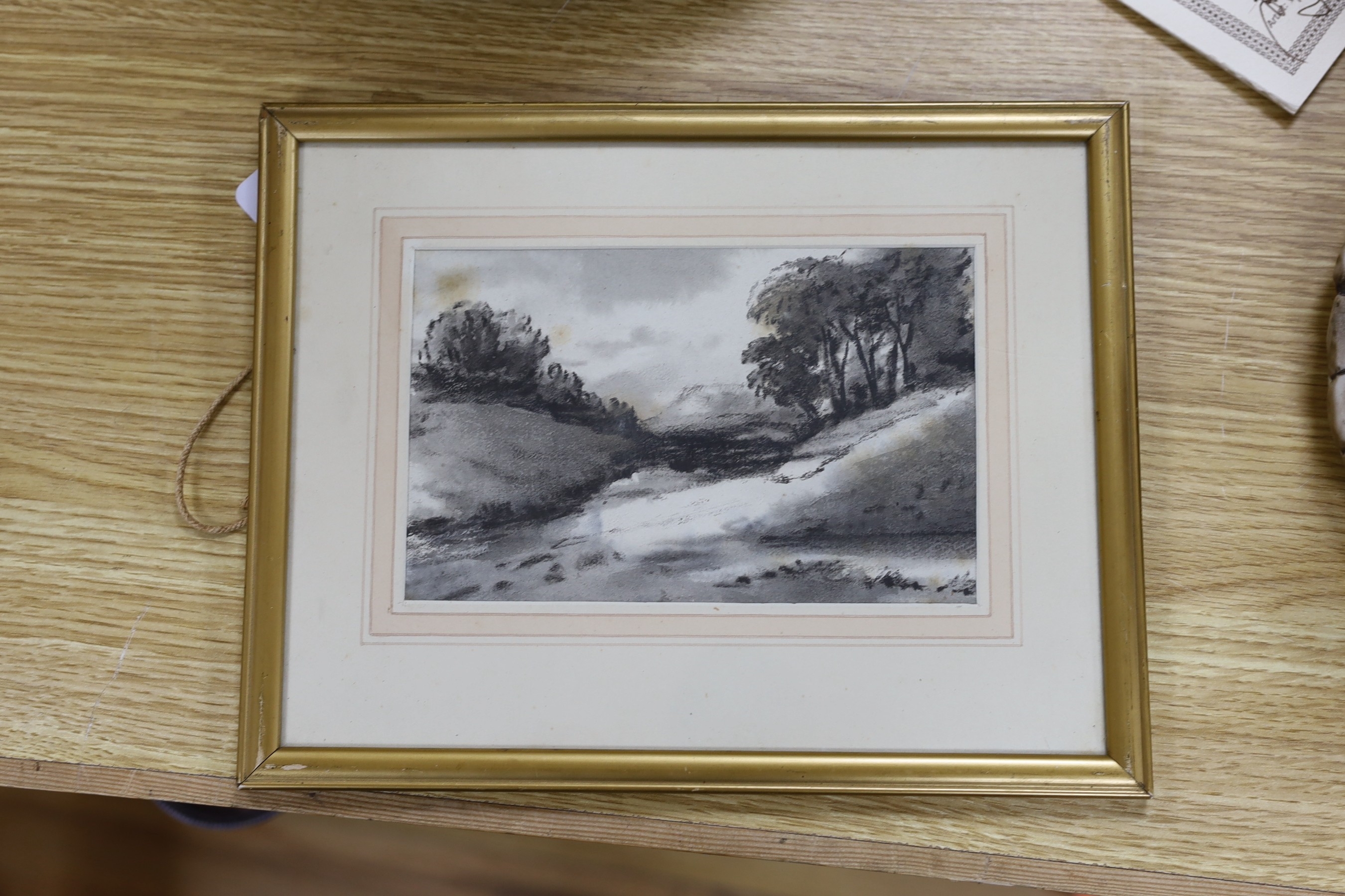 Thomas Monro | Tree lined river | MutualArt