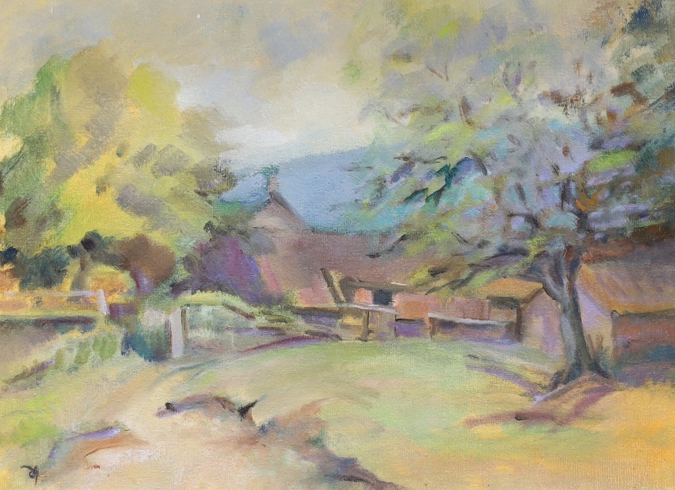 Duncan Grant | Farm scene | MutualArt