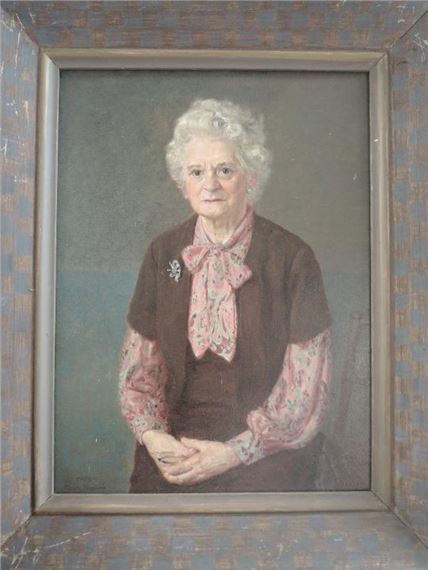 Claude William Harrison | portrait of a lady | MutualArt