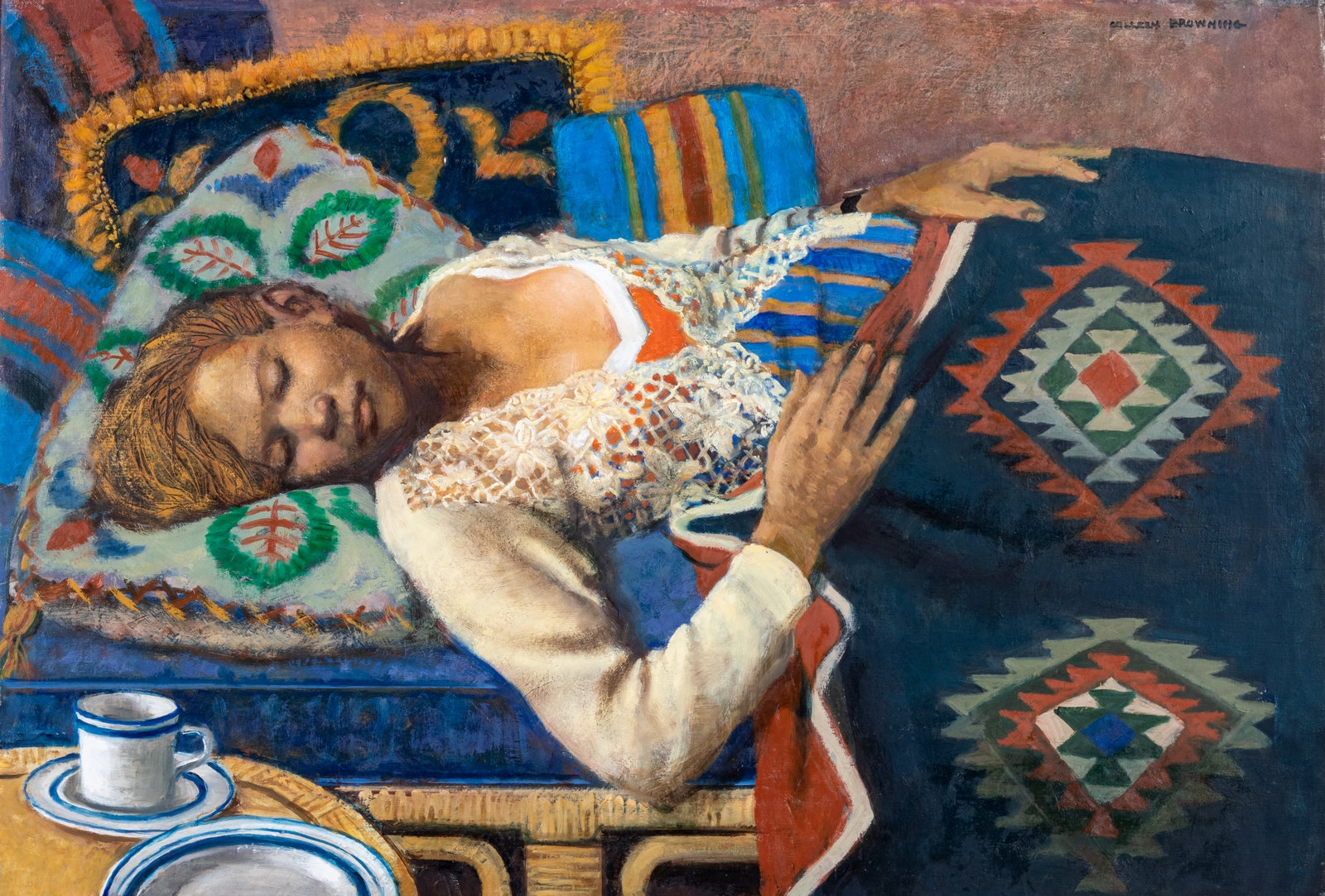 Colleen Browning | Sleeping Girl (1994) | MutualArt