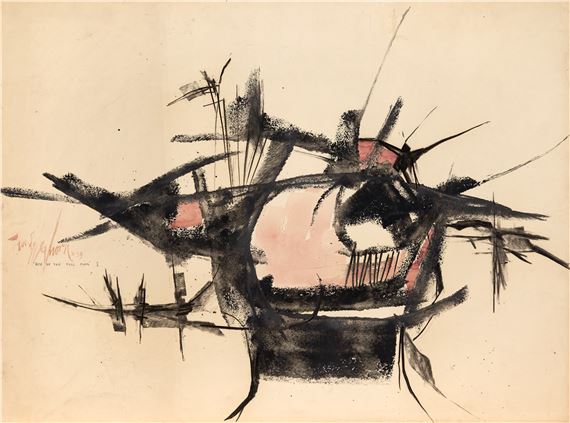 Thomas Gleghorn | Rise of the Full Moon I (1959) | MutualArt