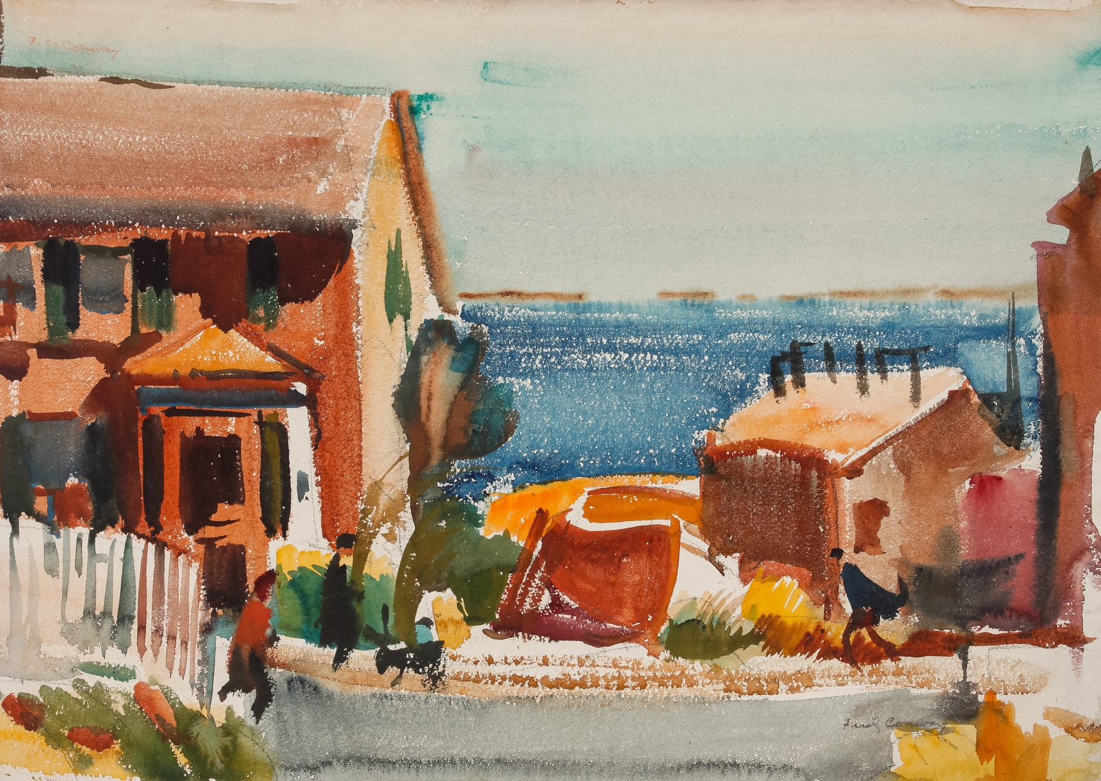 Fred Conway | Three works: Provincetown | MutualArt