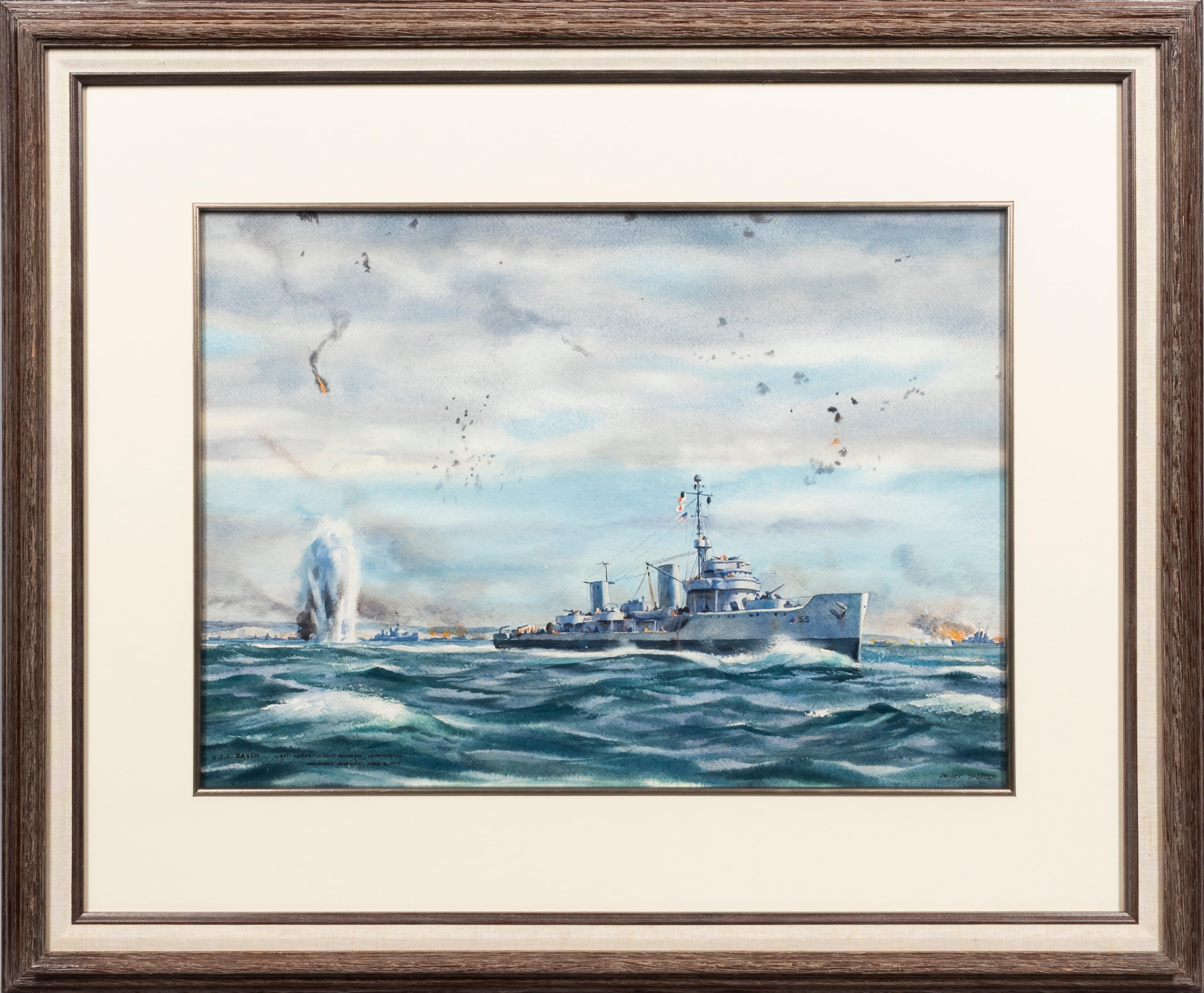 Dwight Shepler | Battle at Sea | MutualArt