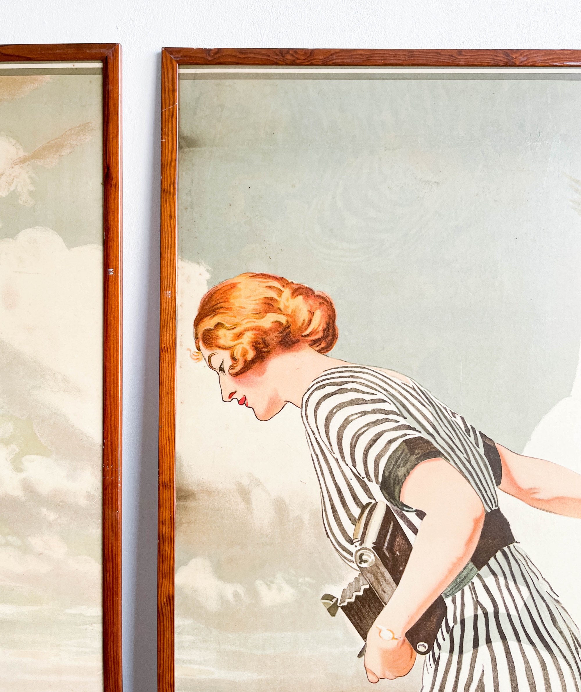 Fred Pegram | Kodak Girl Diptych | MutualArt