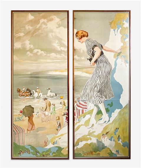 Fred Pegram | Kodak Girl Diptych | MutualArt