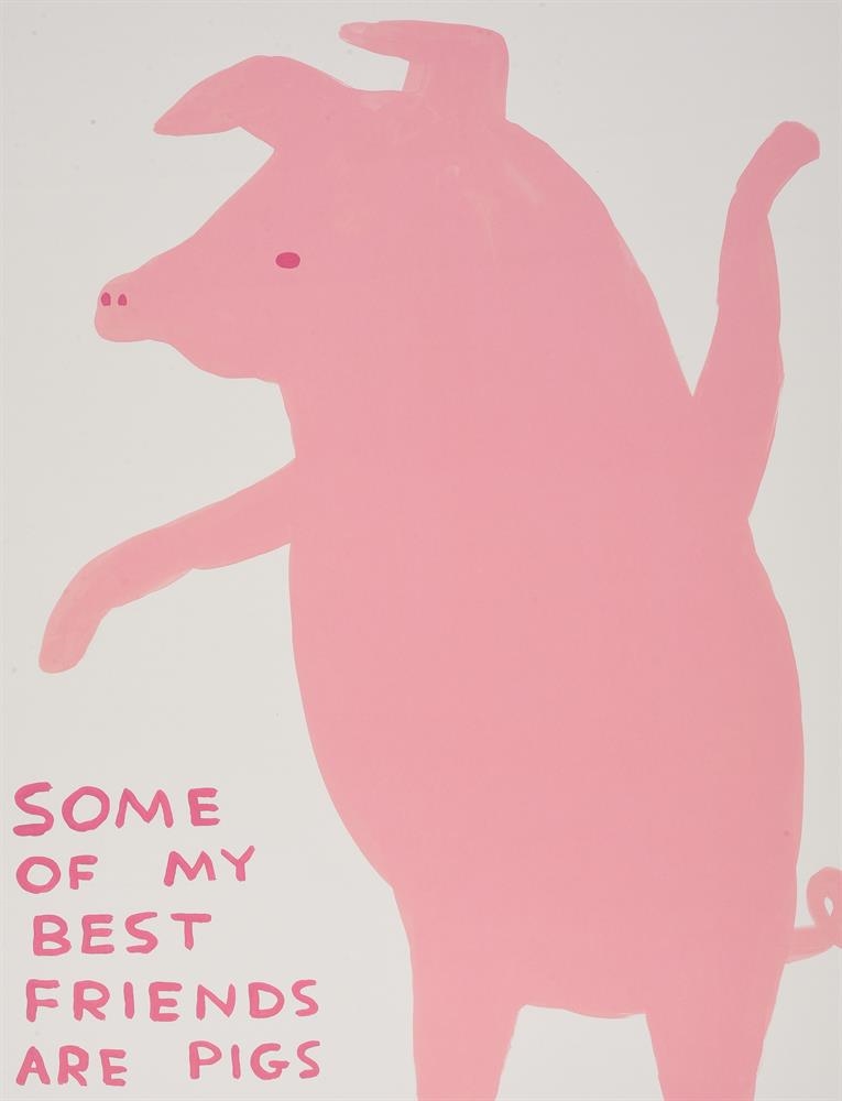 David Shrigley | ANIMAL SERIES, SET OF FOUR POSTERS (2020) | MutualArt