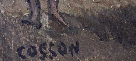 Jean Louis Marcel Cosson | Danseressen in de foyer van de Opéra de ...