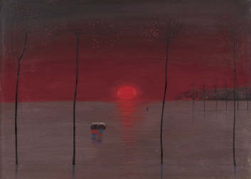 Shinichi Saito | Red Sun Echigo Goze Diary (1980) | MutualArt