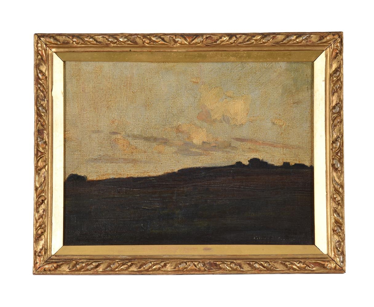 Sir Alfred East | A VIEW OF A LOW RIDGE | MutualArt