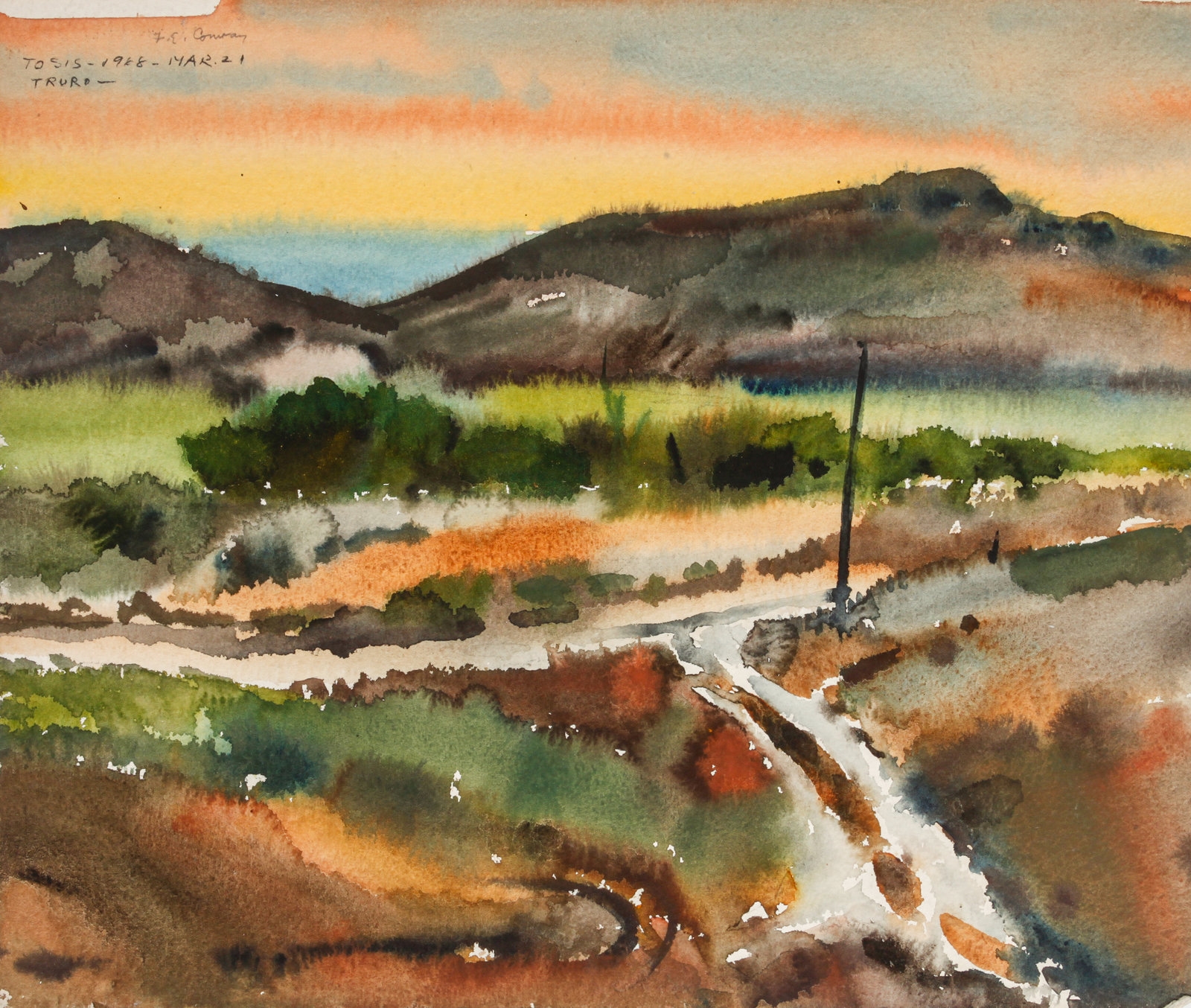 Fred Conway | Sandy Road | MutualArt