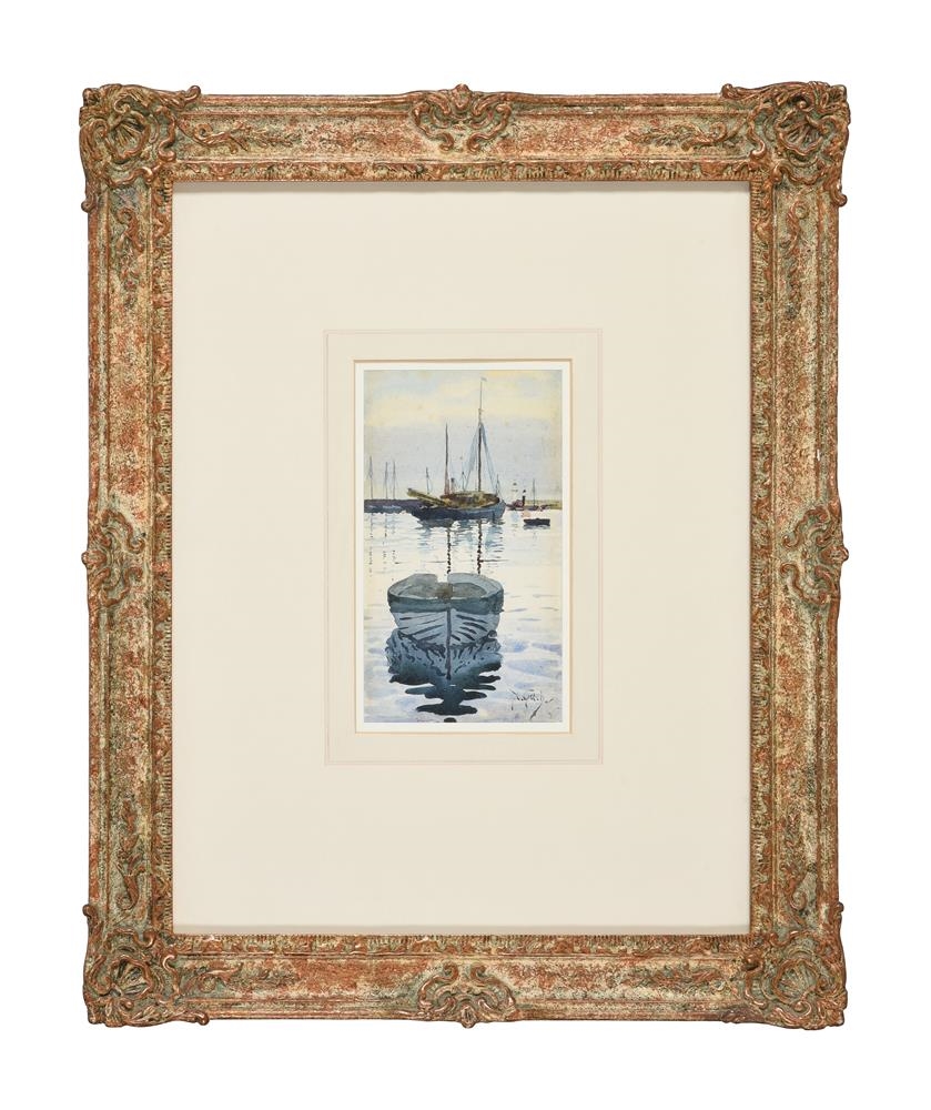 Thomas Cooper Gotch | NEWLYN HARBOUR | MutualArt