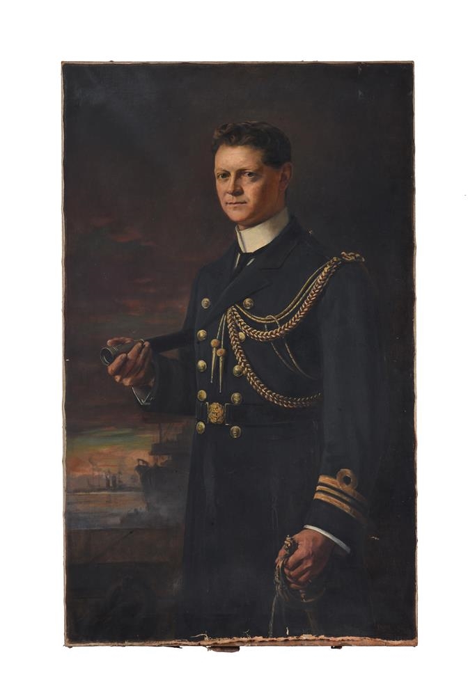 Frank Watson | PORTRAIT OF A LIEUTENANT COMMANDER ROYAL NAVY ATTACHÉ ...