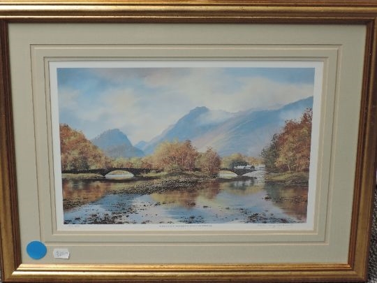 Arthur Terry Blamires | The Bridges over the Derwent Grange in ...