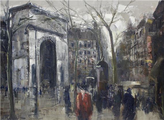 Jan Rijlaarsdam | Oude stadspoort, Parijs | MutualArt