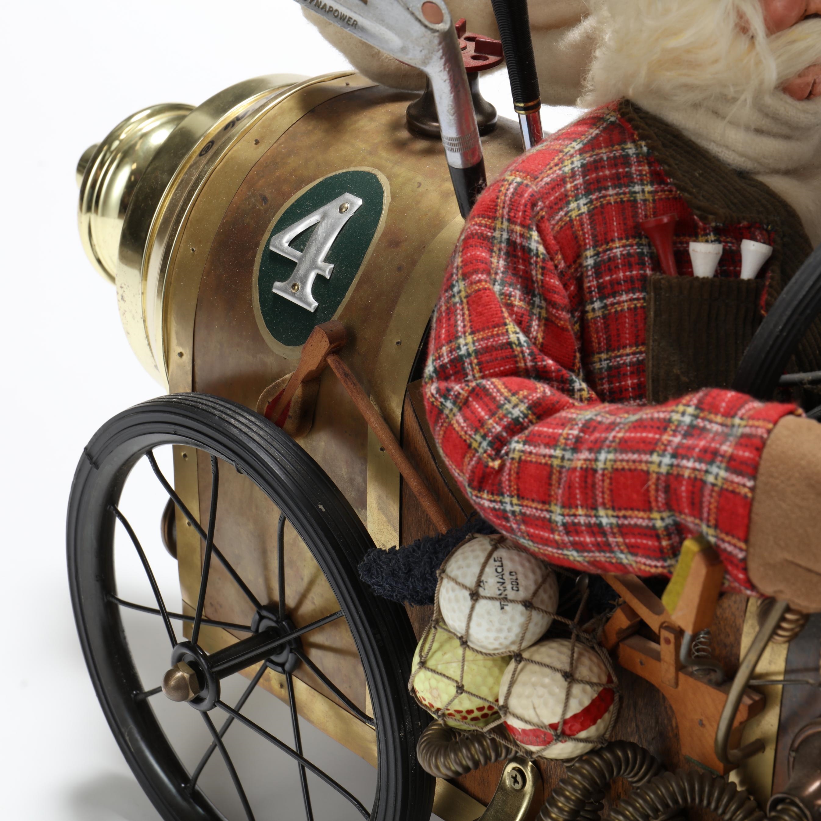 Brian Kidwell | The Toymaker, Golfer and Golfmobile Sculpture (96 ...