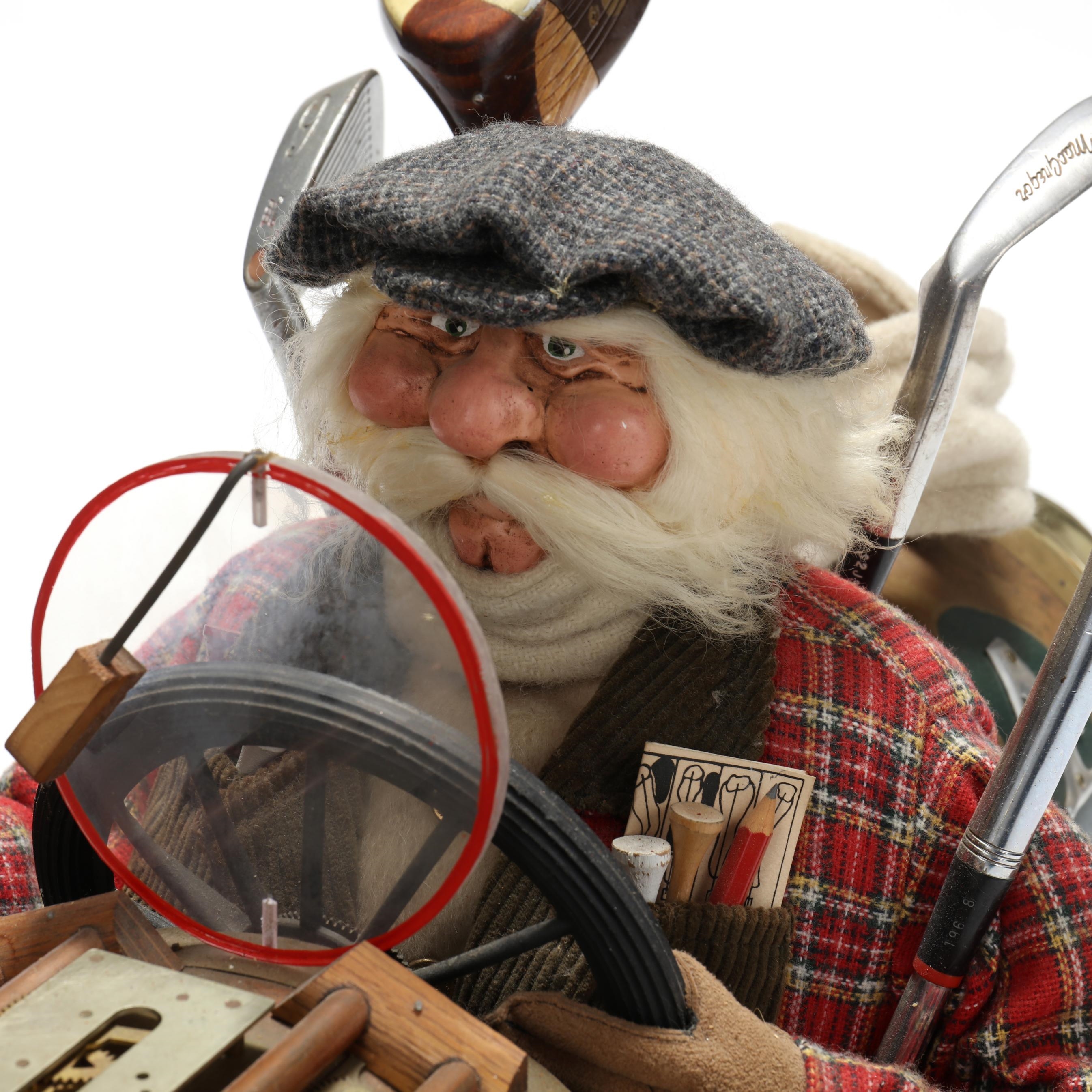 Brian Kidwell | The Toymaker, Golfer and Golfmobile Sculpture (96 ...