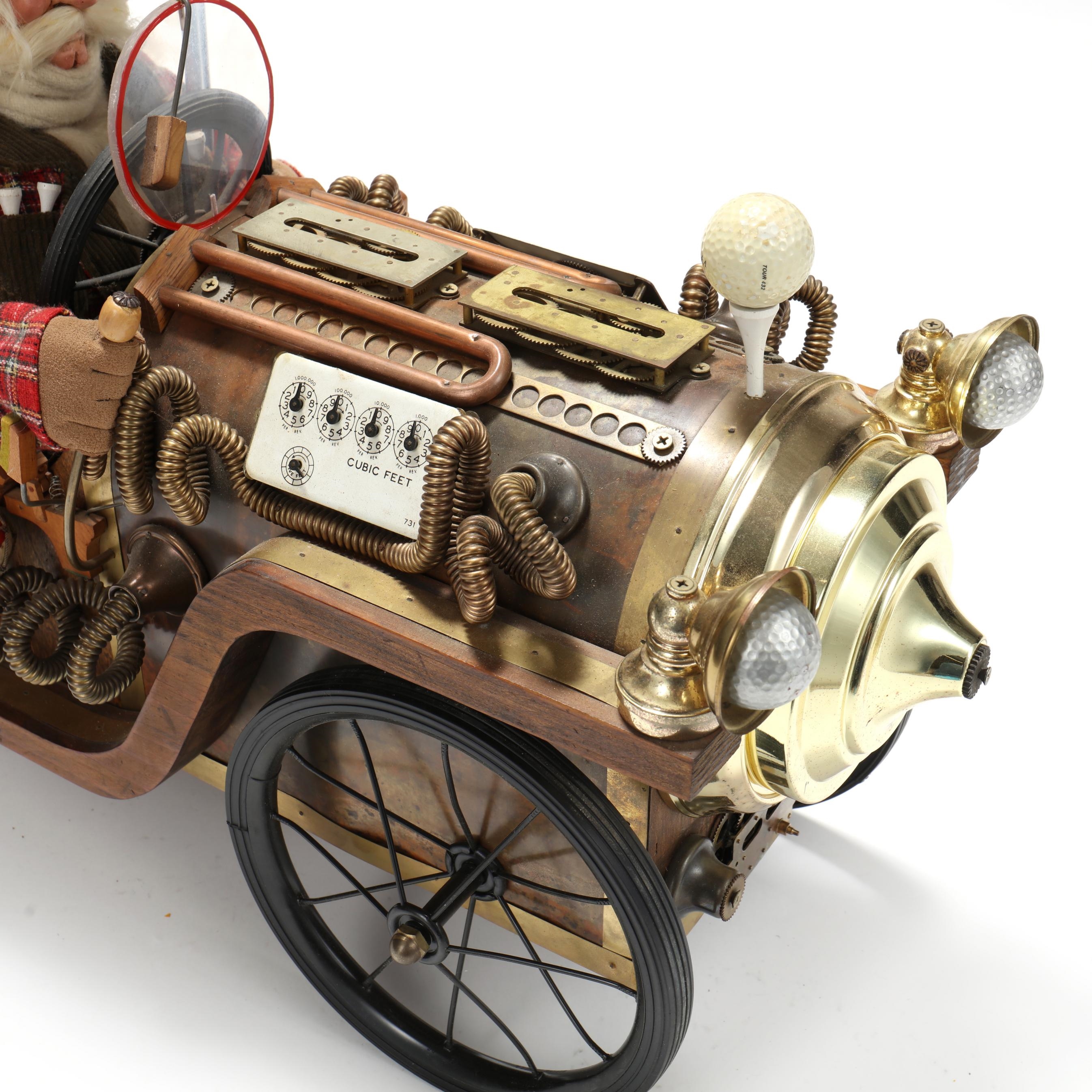 Brian Kidwell | The Toymaker, Golfer and Golfmobile Sculpture (96 ...