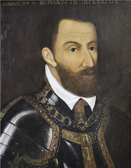 Pieter Pourbus | Portret van Karel V (1500-1558) | MutualArt