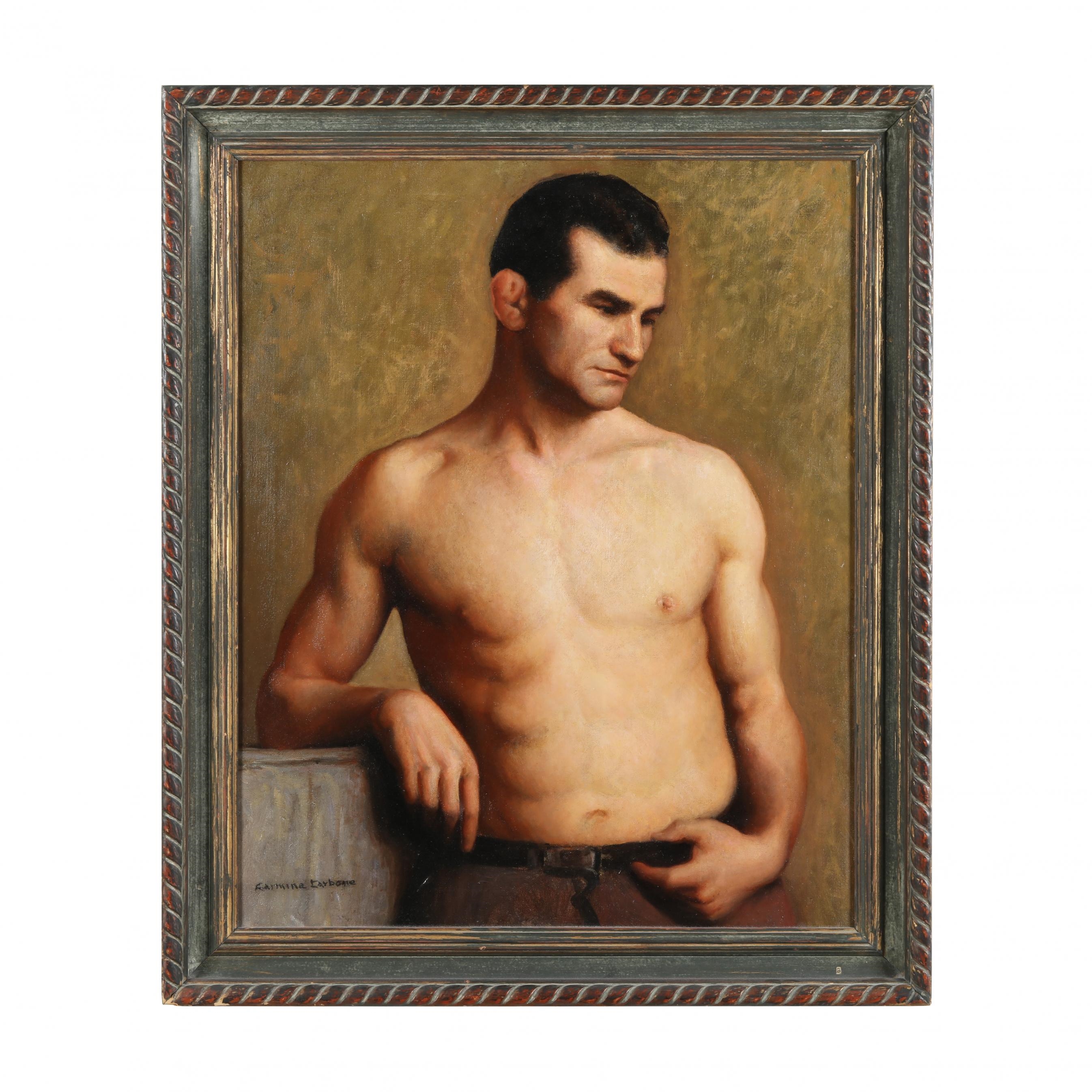 Carmine Albert Carbone | Portrait of a Young Man (Circa 1930) | MutualArt