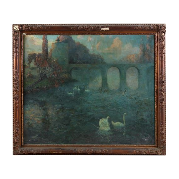 Julien Celos | The White Swans of Bruges | MutualArt