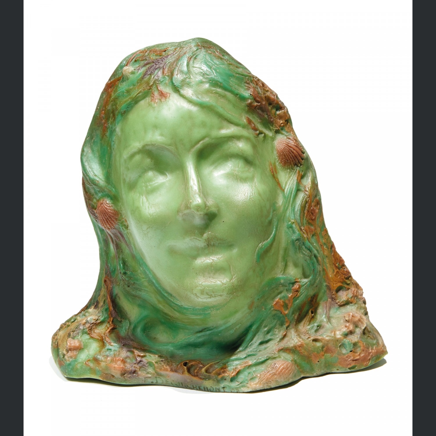 François-Émile Decorchemont | Visage et fonds marins | MutualArt
