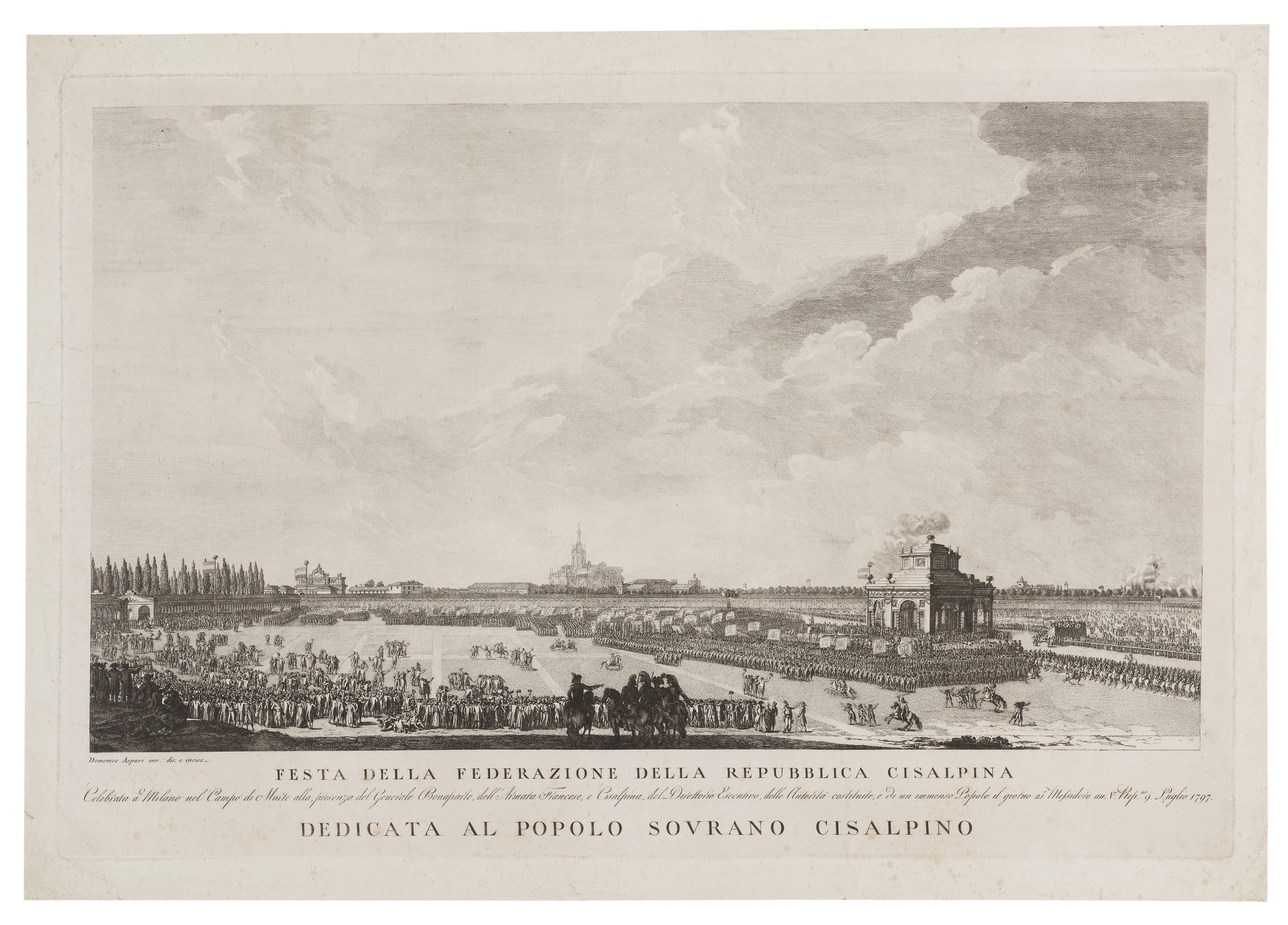 Domenico Aspari | Festa della Federazione della Repubblica Cisalpina ...