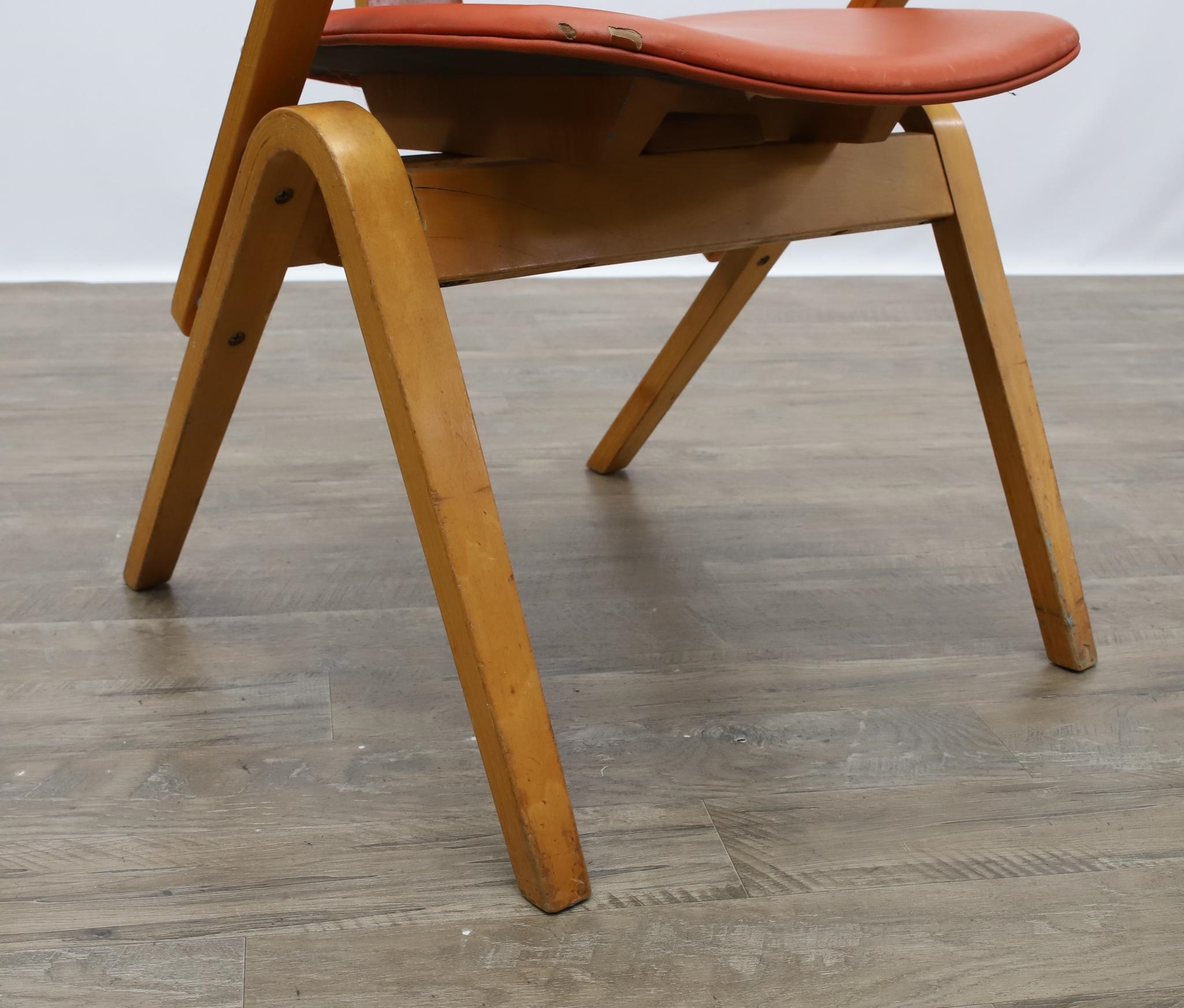 Joe Atkinson | Bent maple plywood frame with splayed legs and free ...